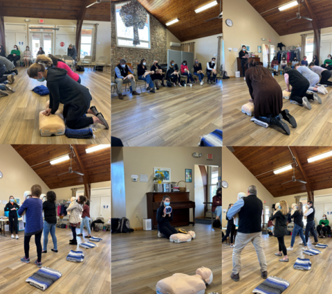 American Red Cross First Aid/CPR/AED training provided by CJP Communal ...
